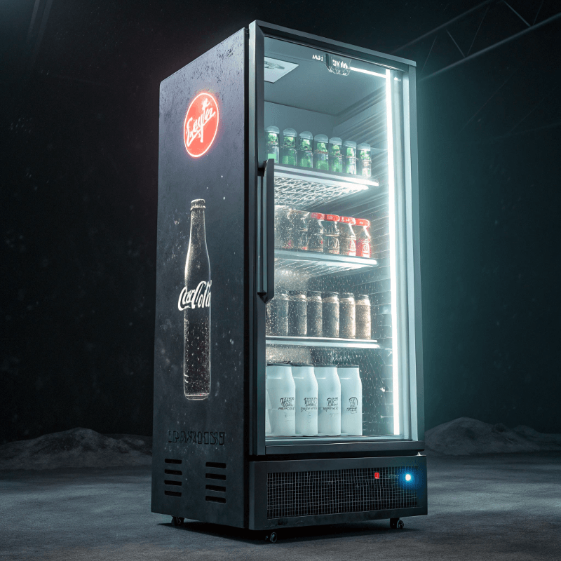 How Can LCD ADS DISPLAY in Beverage Coolers Make a Brand Stand Out?
